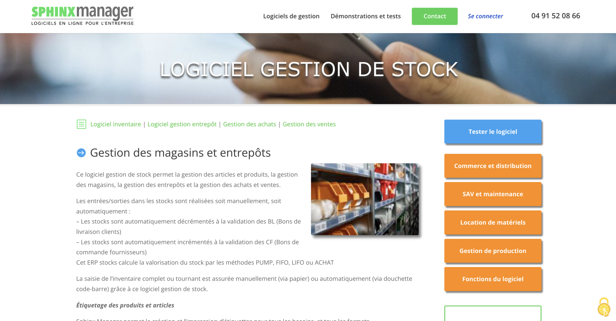Top 10 logiciels de gestion de stock et d'inventaire - Chef-de-projet.fr
